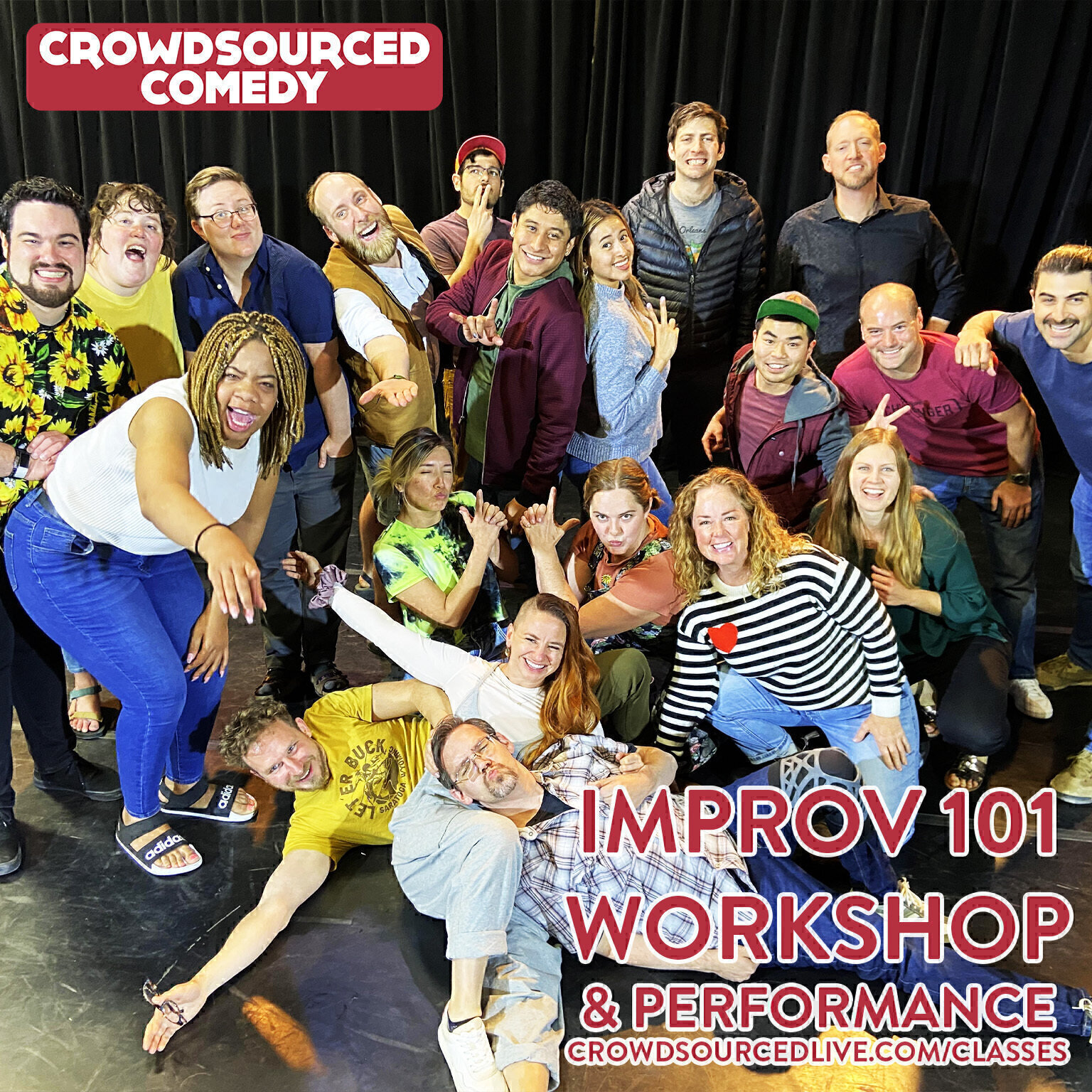 Improv 101: 4 Week Workshop & Showcase - START DATES Tues. 5/5 or 6/2 ...
