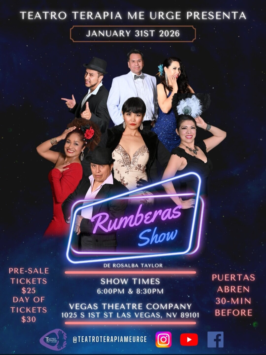 Rumberas Show • Vegas Theatre Company
