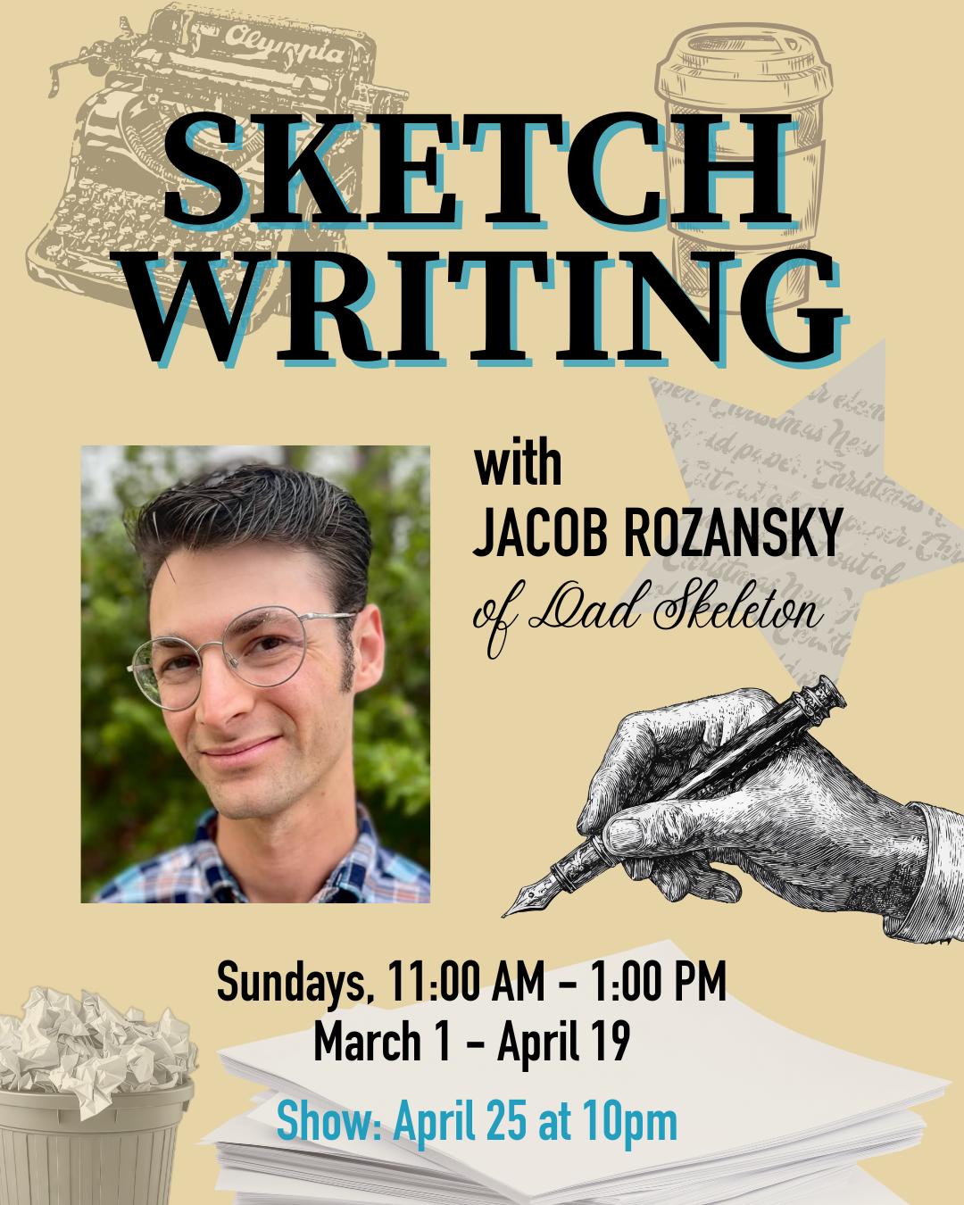 Sketch Writing with Jacob Rozansky • Mockingbird Improv San Diego