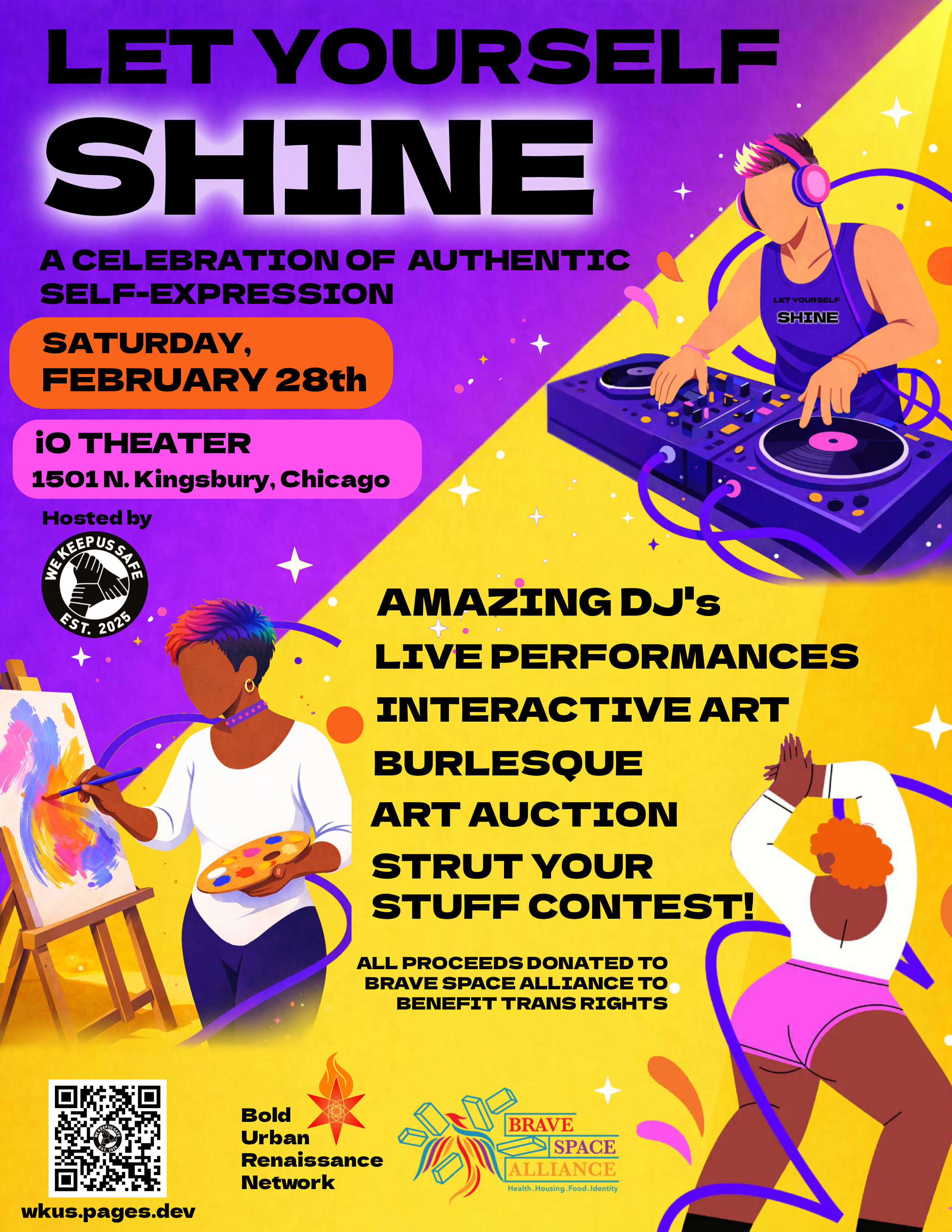 Let Yourself Shine! A Celebration of Authentic Self-Expression • iO Theater