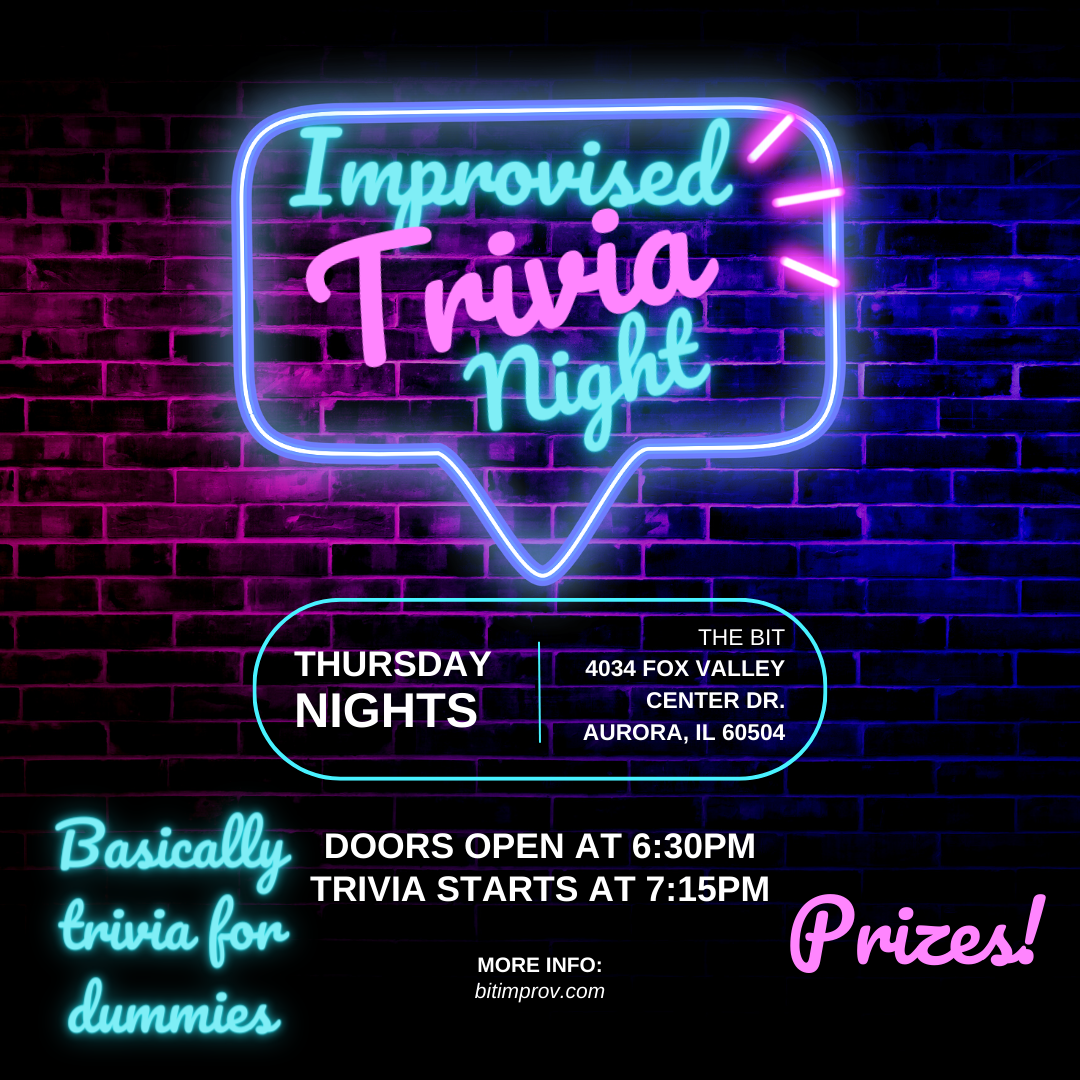 Improvised Trivia Night • The Bit Theater