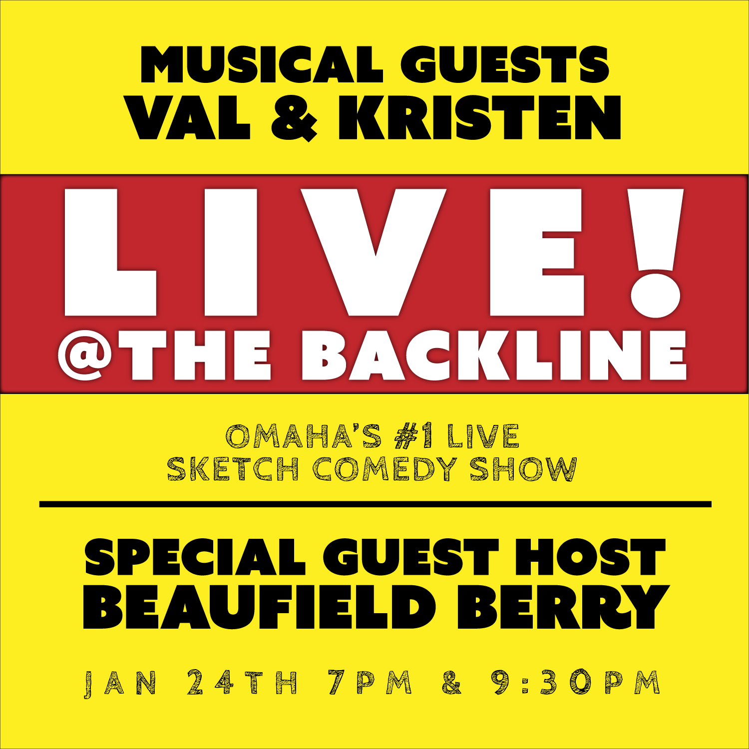 LIVE! @ The Backline • Backline Comedy