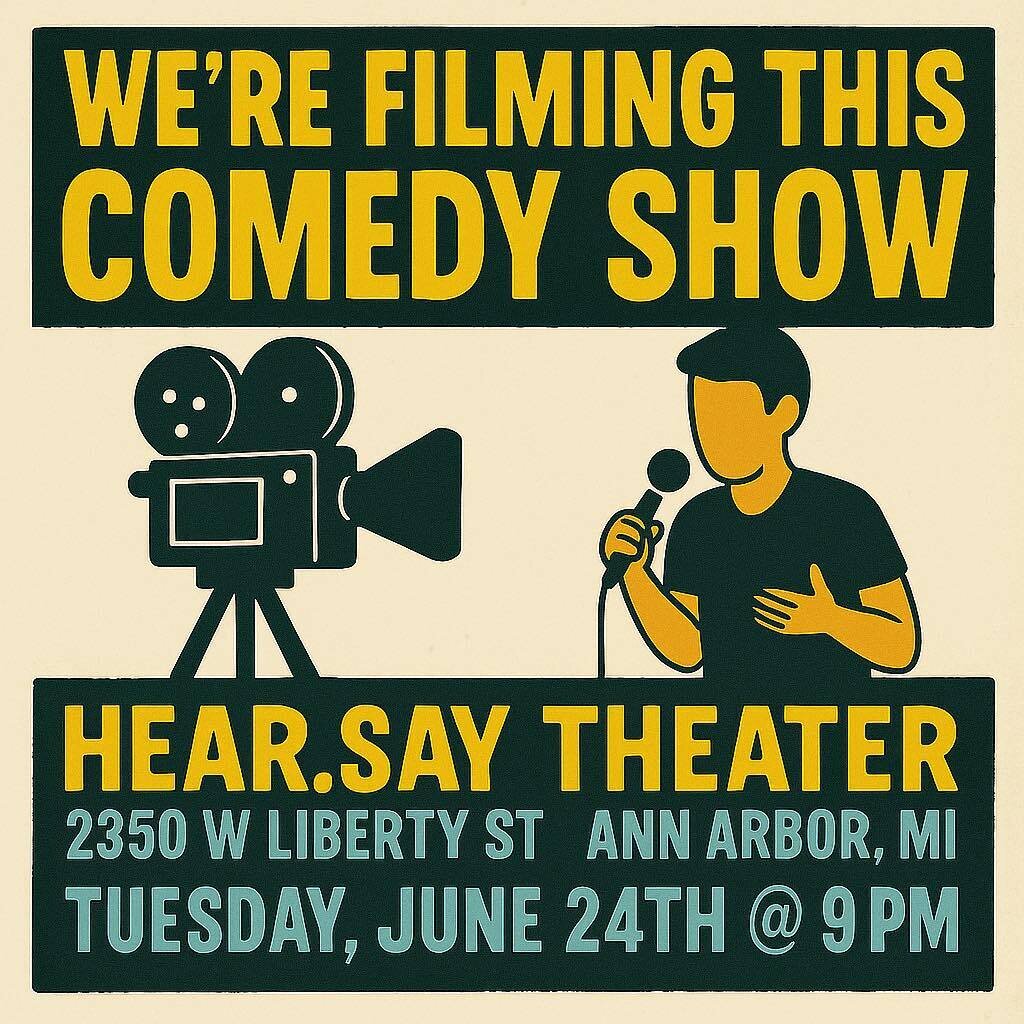 Comedy Theme Park: We're Filming This Comedy Show • hear.say theater