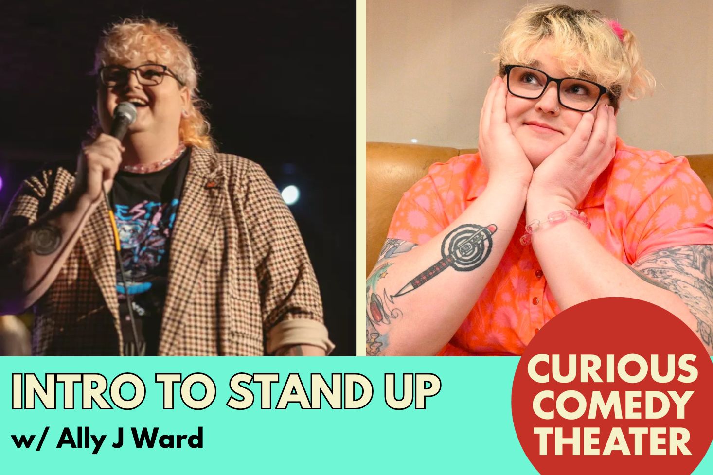 Intro to Stand Up Comedy (SUN) • Curious Comedy Theater